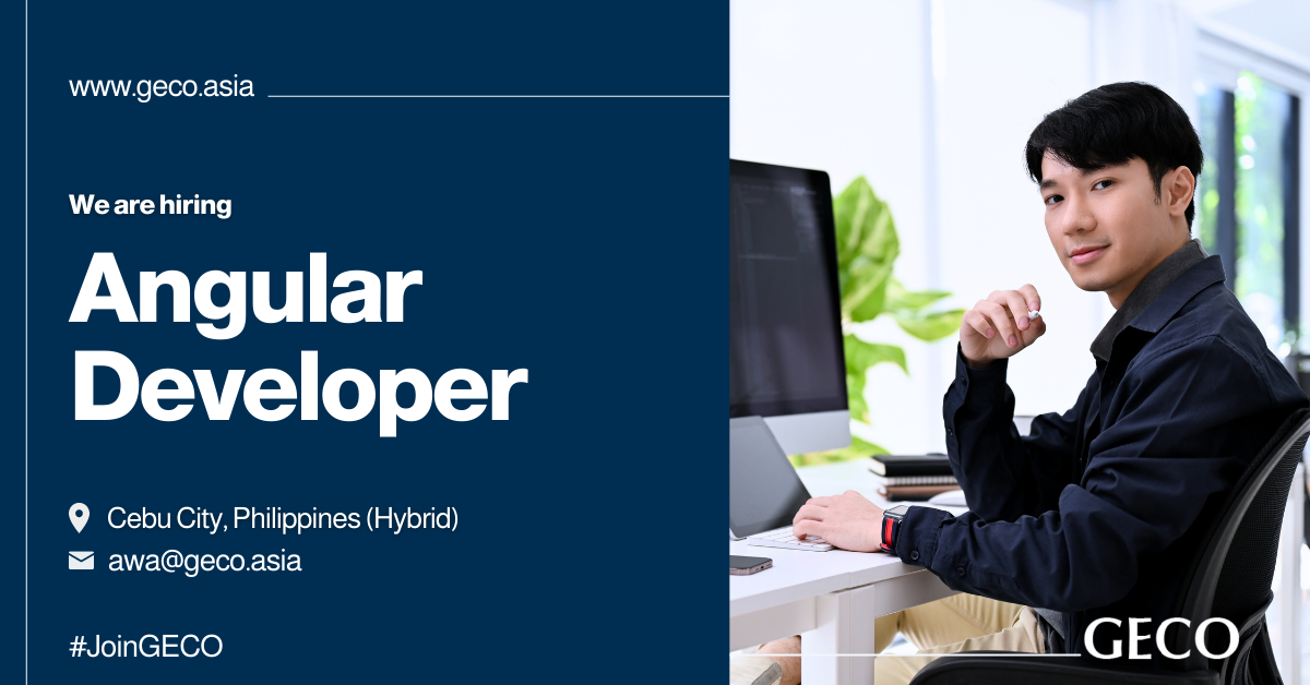 Angular Developer - GECO Asia