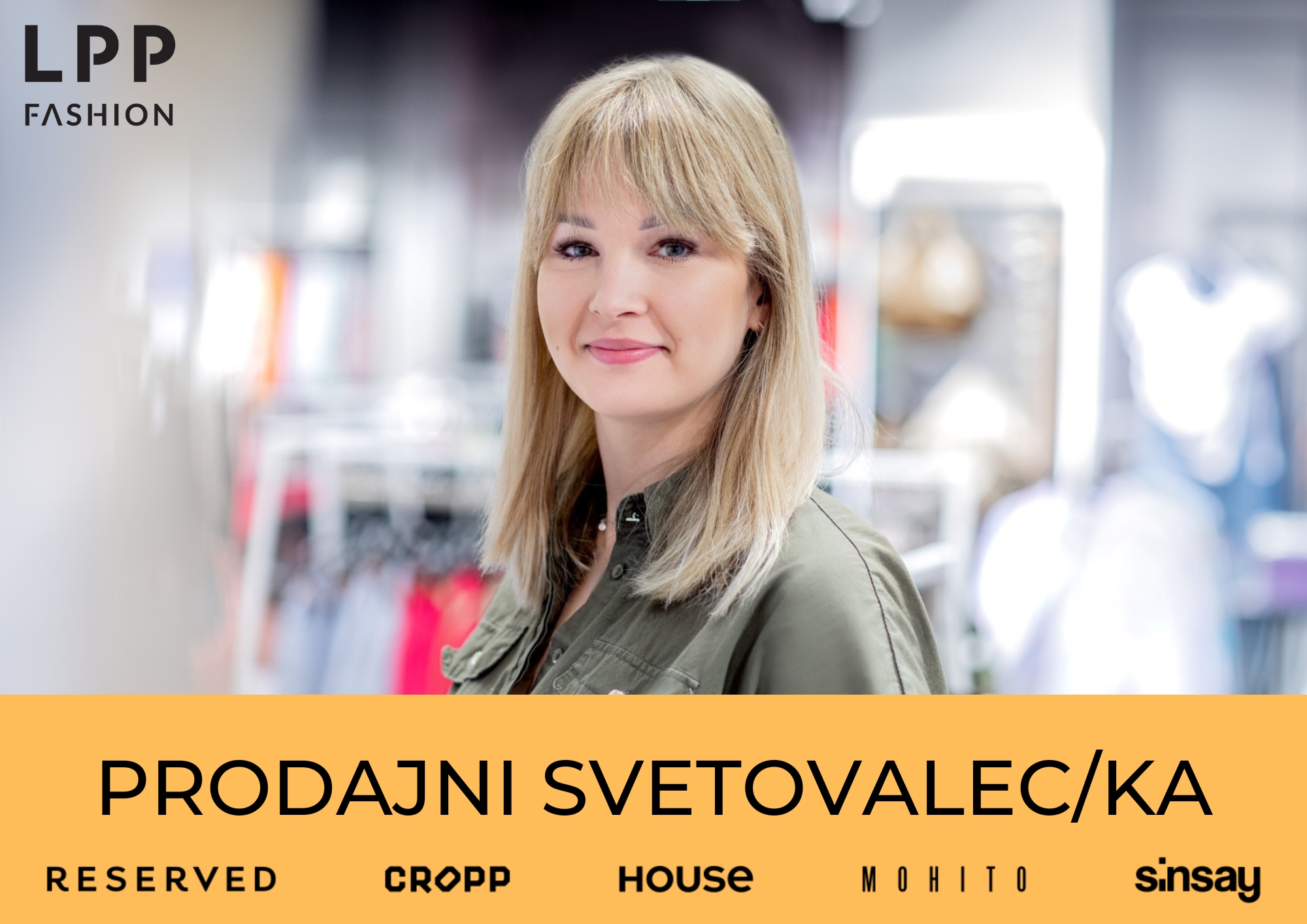 PRODAJNI SVETOVALEC m LPP FASHION