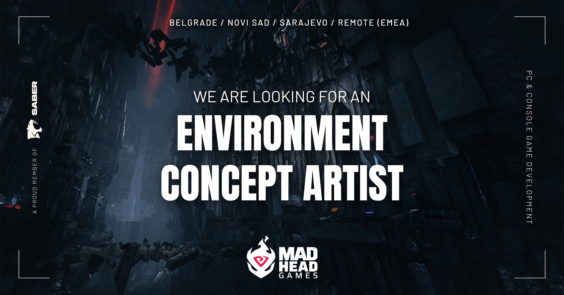 Environment Concept Artist - Mad Head Games