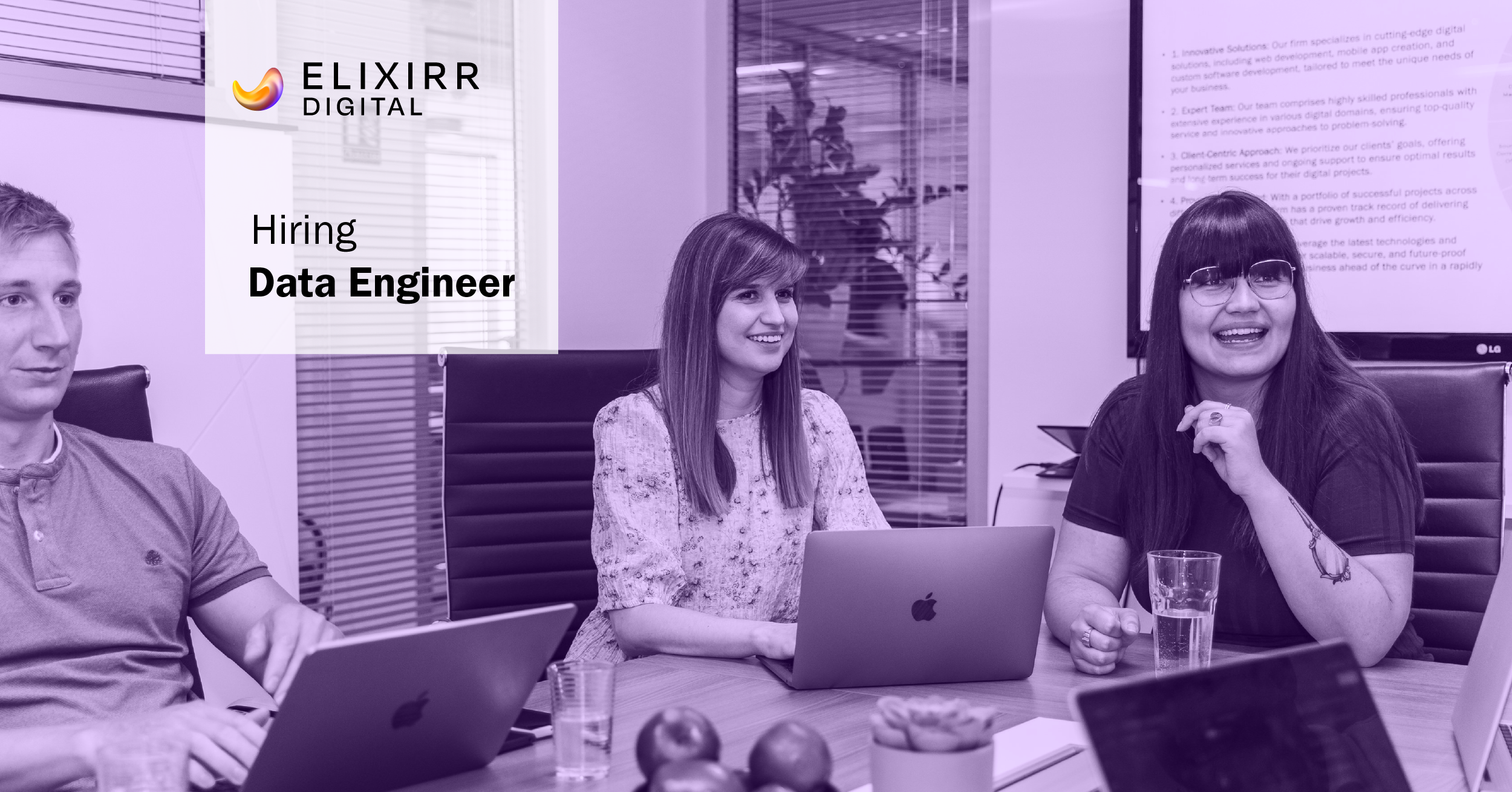 Data Engineer - Elixirr Digital